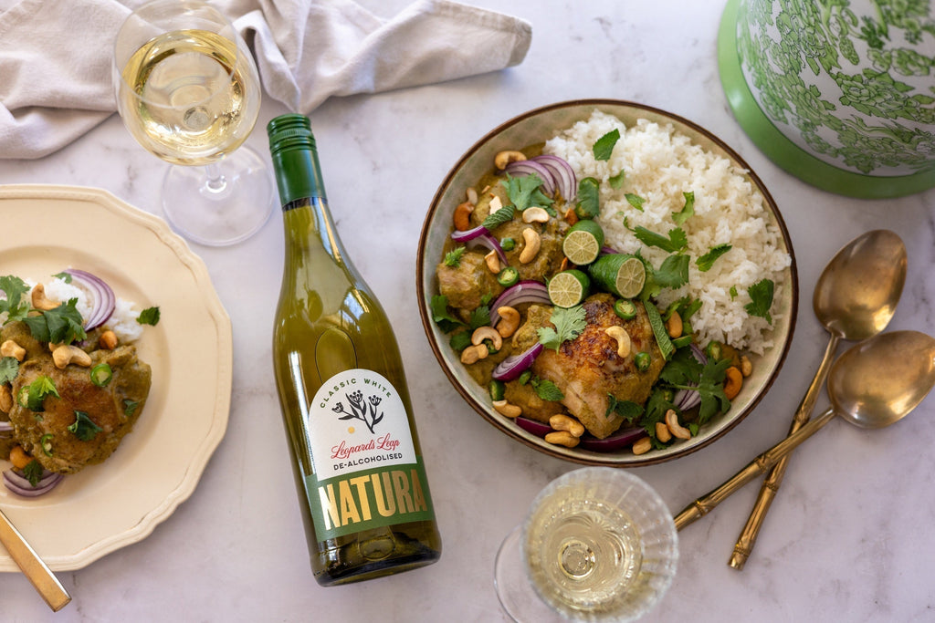 Cashew Chicken with Natura White – Leopards Leap