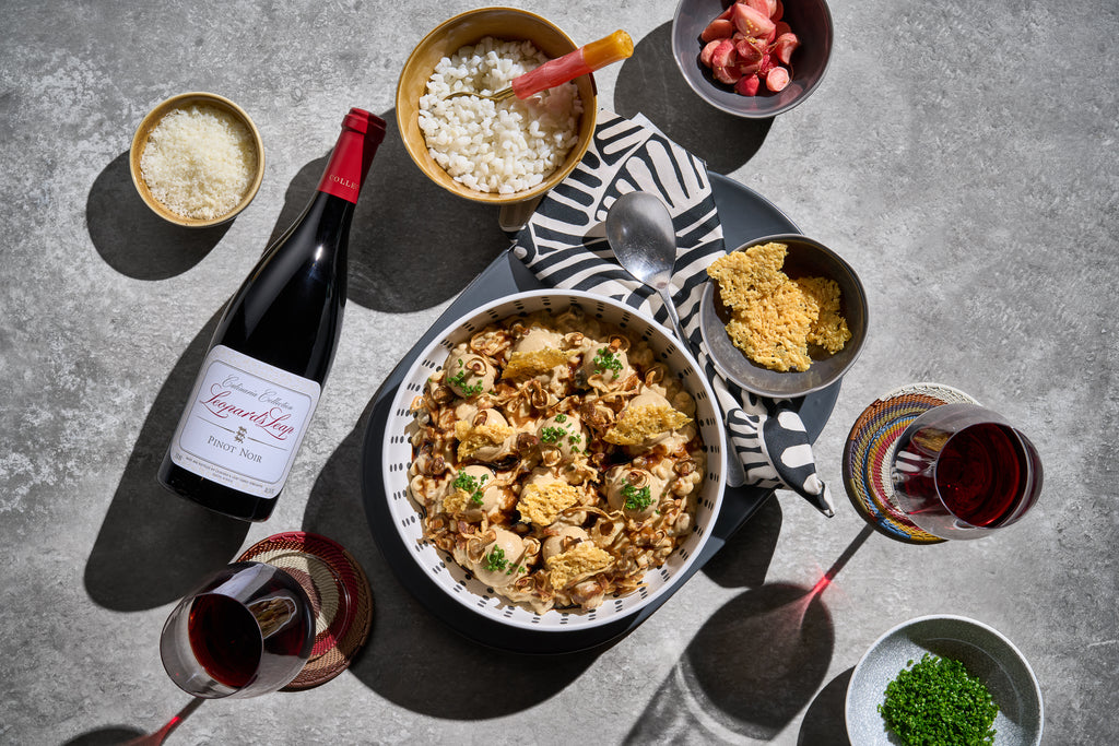 Creamy Samp with Mushroom Puree, Sautéed Wild Mushrooms & Parmesan ...