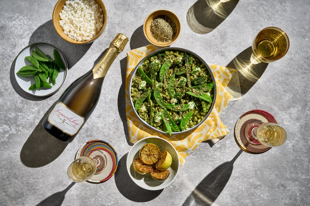 SAMP WITH SEASONAL GREENS, CAPER & HONEY SAUCE & PUMPKIN SEED DUKKAH ...