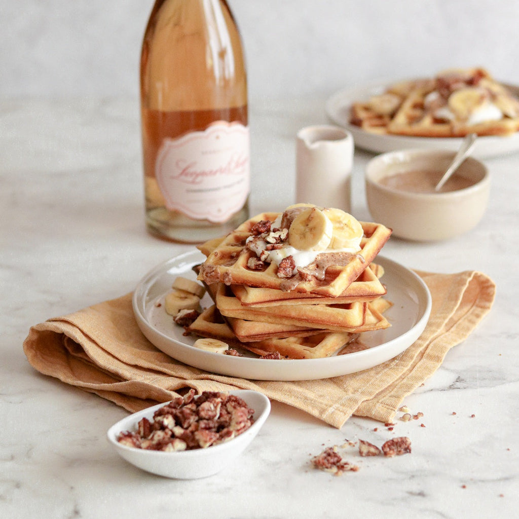 Nutty Banana Breakfast Waffles – Leopards Leap