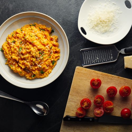 Vegan Tomato and Roasted Mediterranean Vegetable Risotto – Leopards Leap